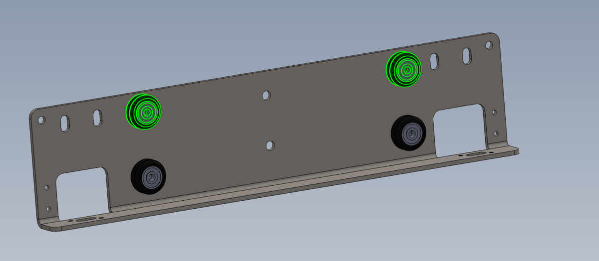 R0015288 Bench Assemble Transfer slider units and Cylinder Rails — Stuga