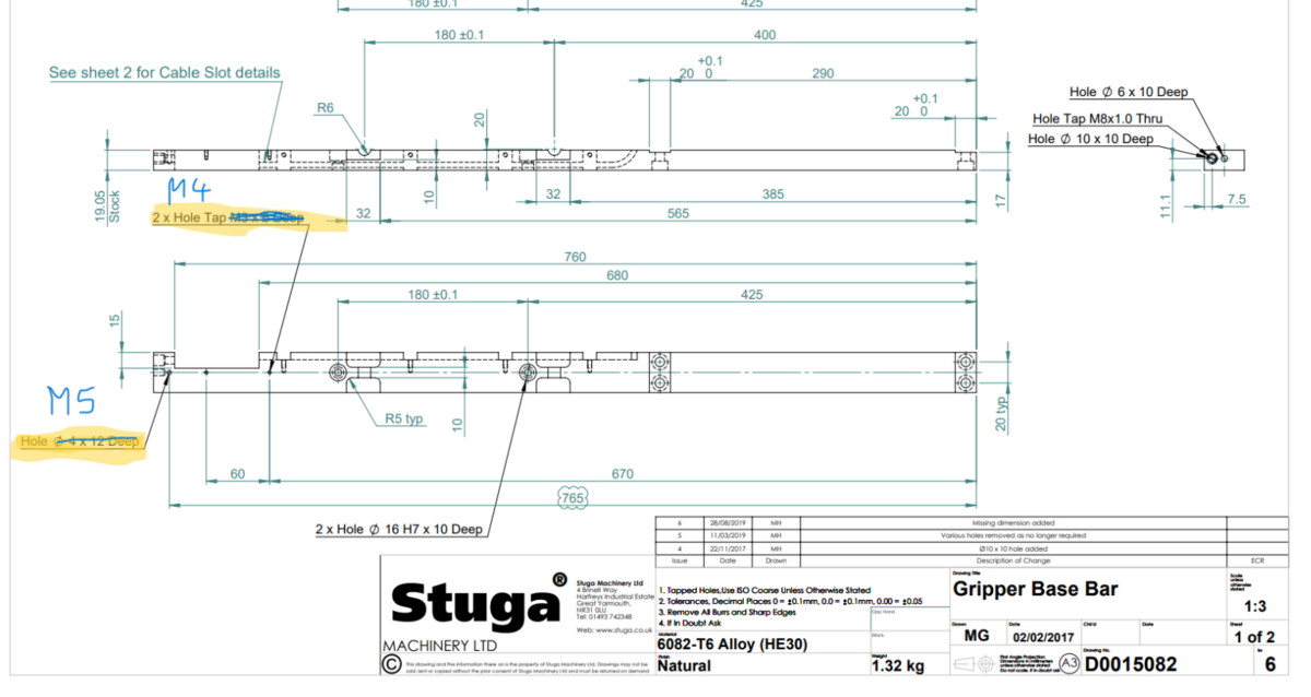 R0015011 Bench assemble Gripper — Stuga