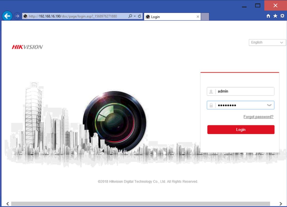 Viewing Camera Footage from Hikvision Cameras — Stuga