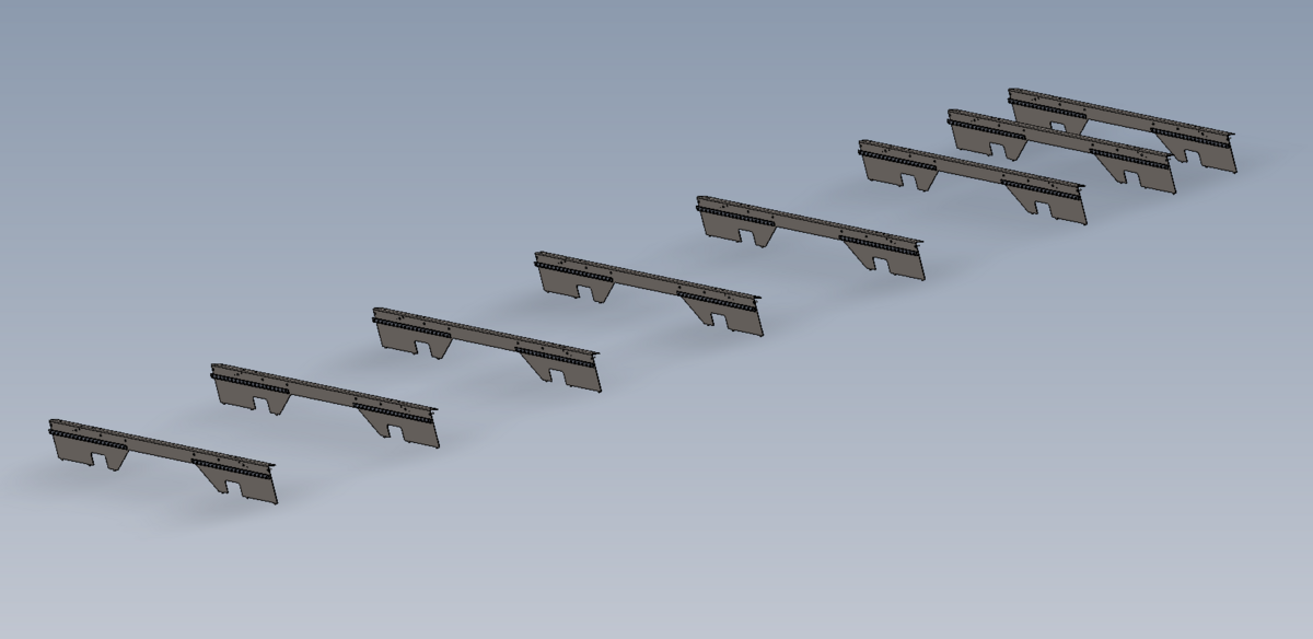 R0015093 Bench Assemble Transfer Beam — Stuga